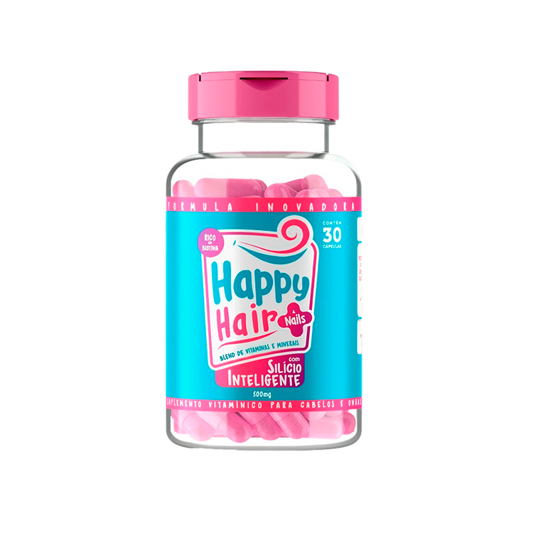 Happy Hair | A Melhor Vitamina Para Cabelos, Unhas e Pele!